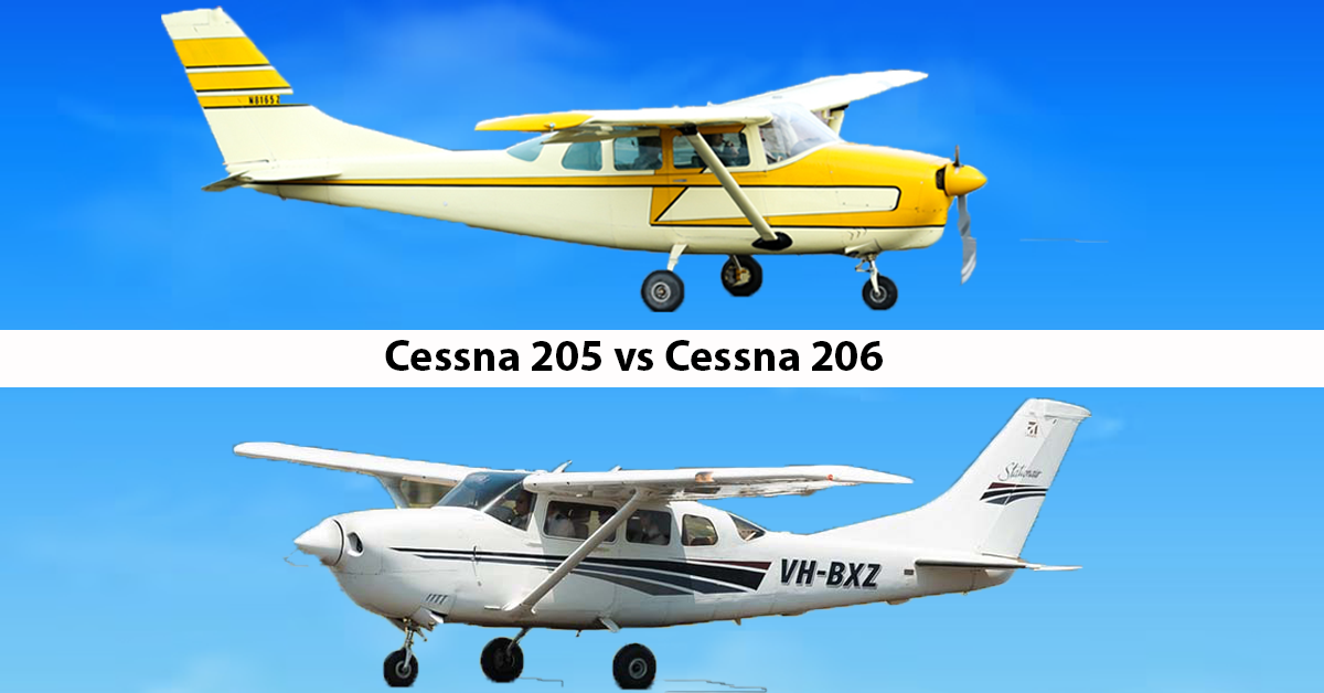 Cessna 205 vs 206: A Comparative Study in General Aviation - Sky Comparison