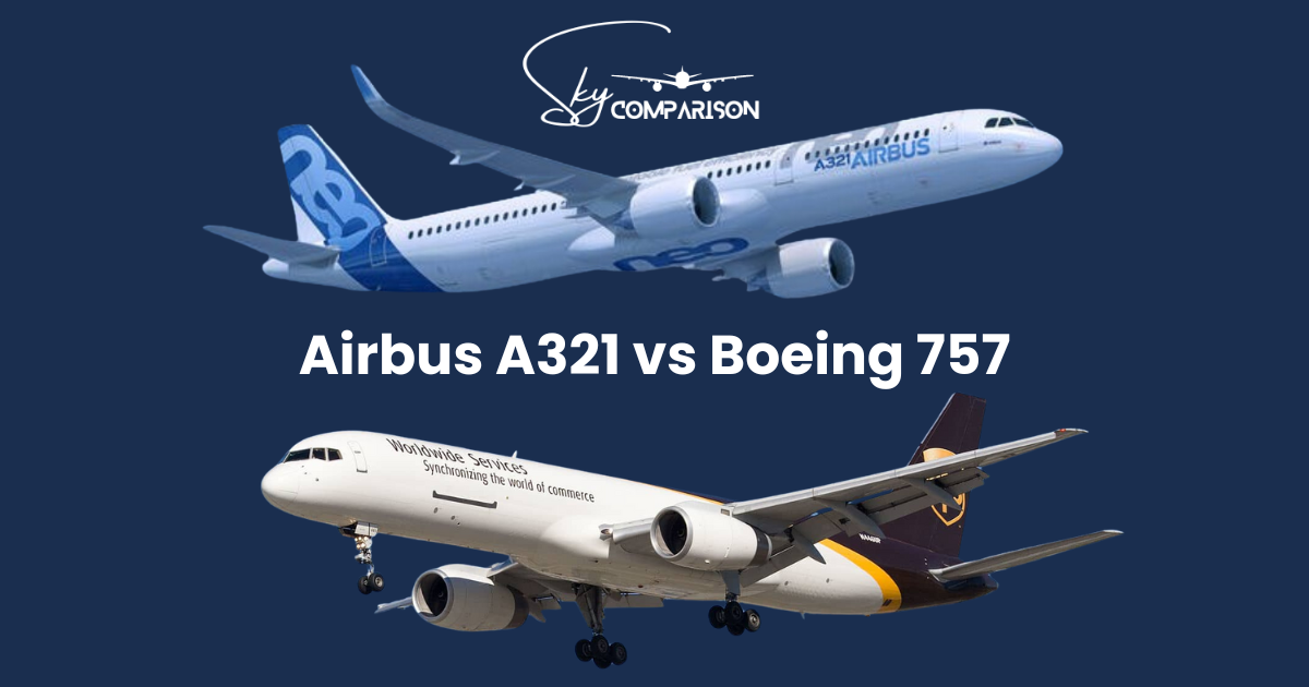 Airbus A321 vs Boeing 757 | Performance | Range & Capacity - Sky Comparison