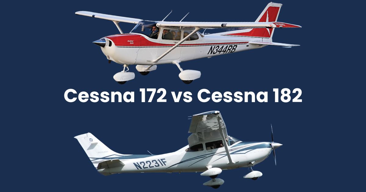 Cessna 172 vs 182 | Best Aircraft For Flight Training School - Sky ...