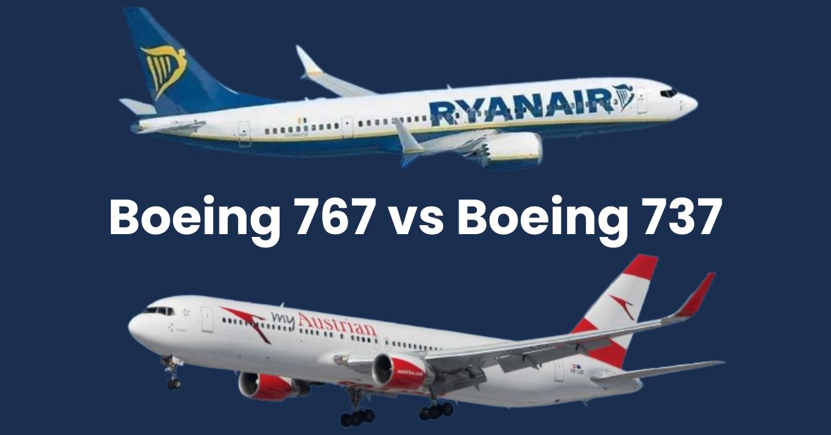 Boeing 767 vs Boeing 737 A Closer Look at Aviation Giants - Sky Comparison